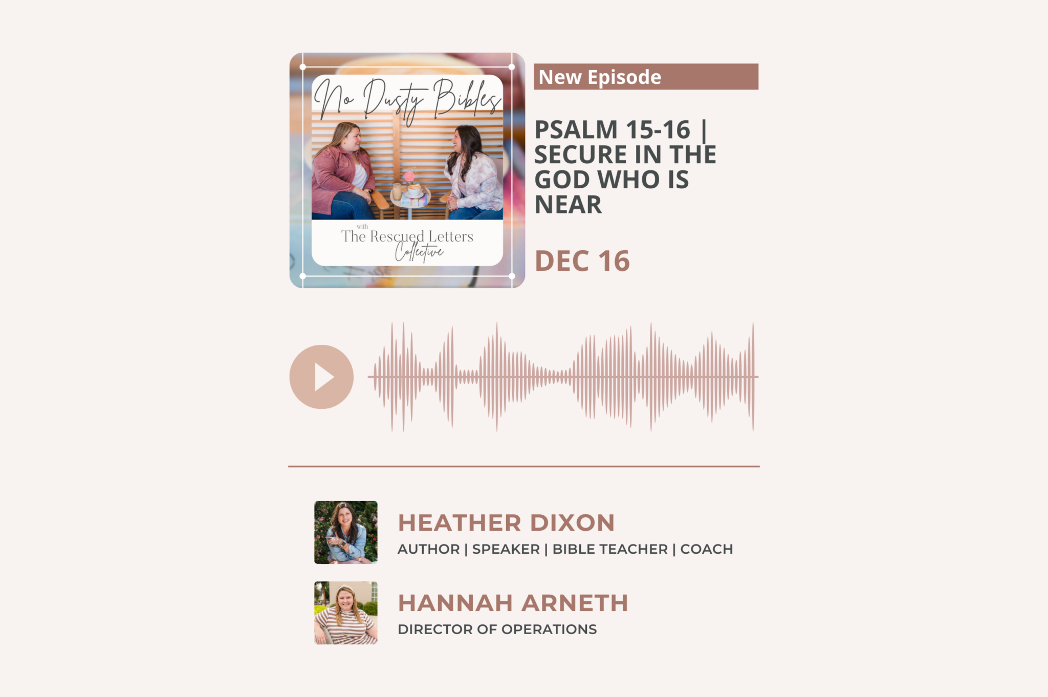 Psalm 15-16 | Secure in the God Who Is Near