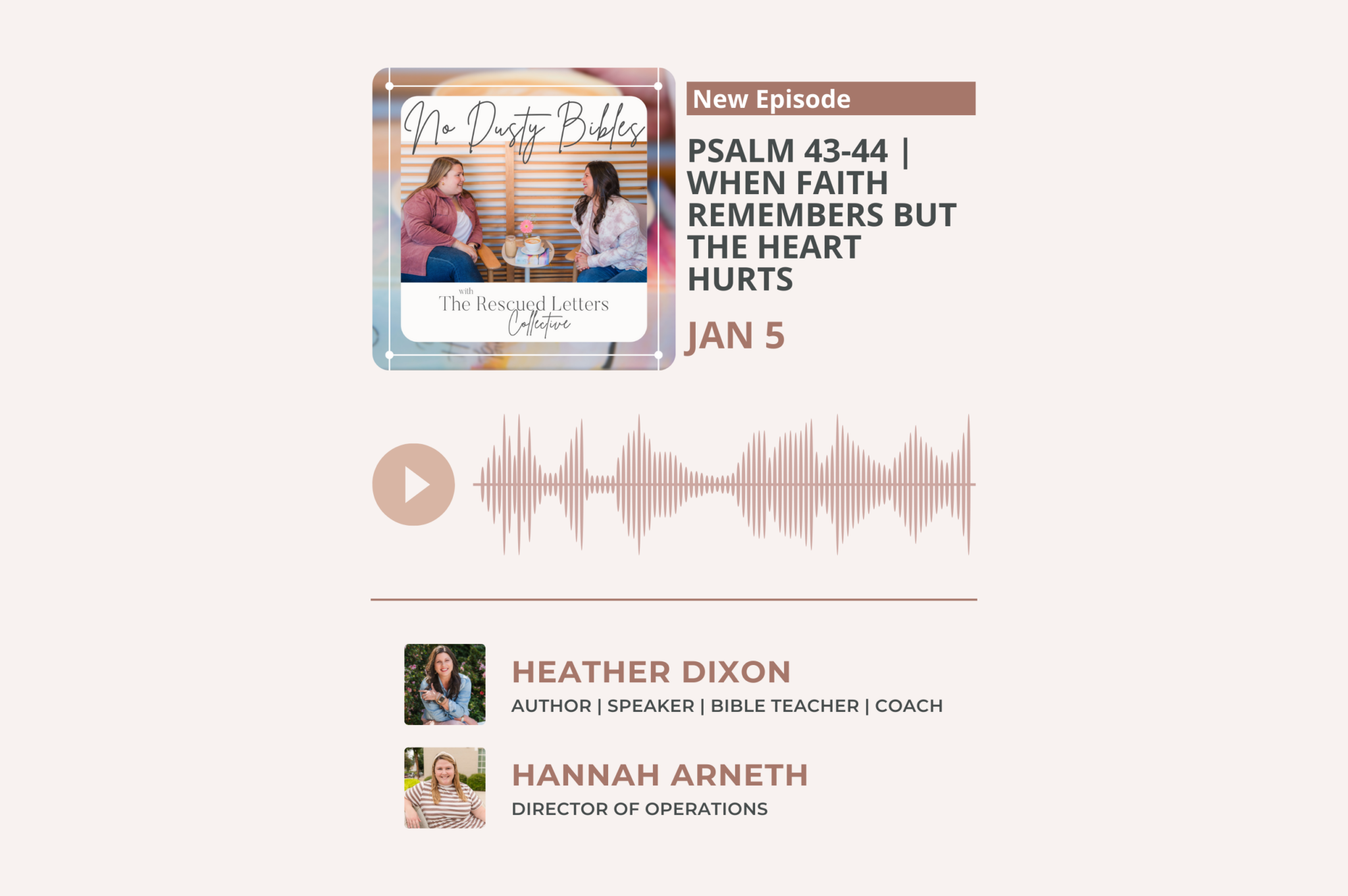 Psalm 43-44 | When Faith Remembers but the Heart Hurts