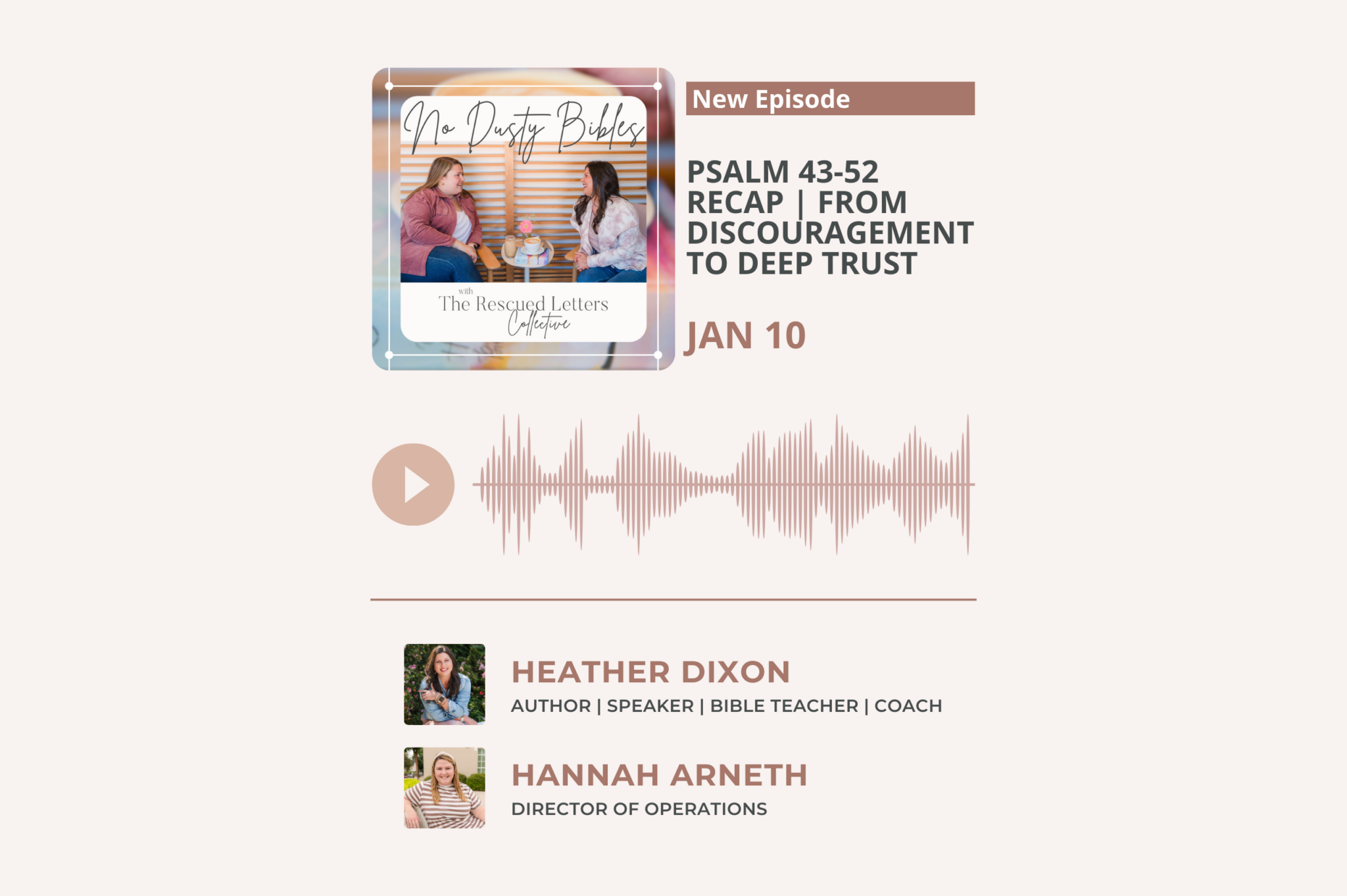 Psalm 43-52 Recap | From Discouragement to Deep Trust